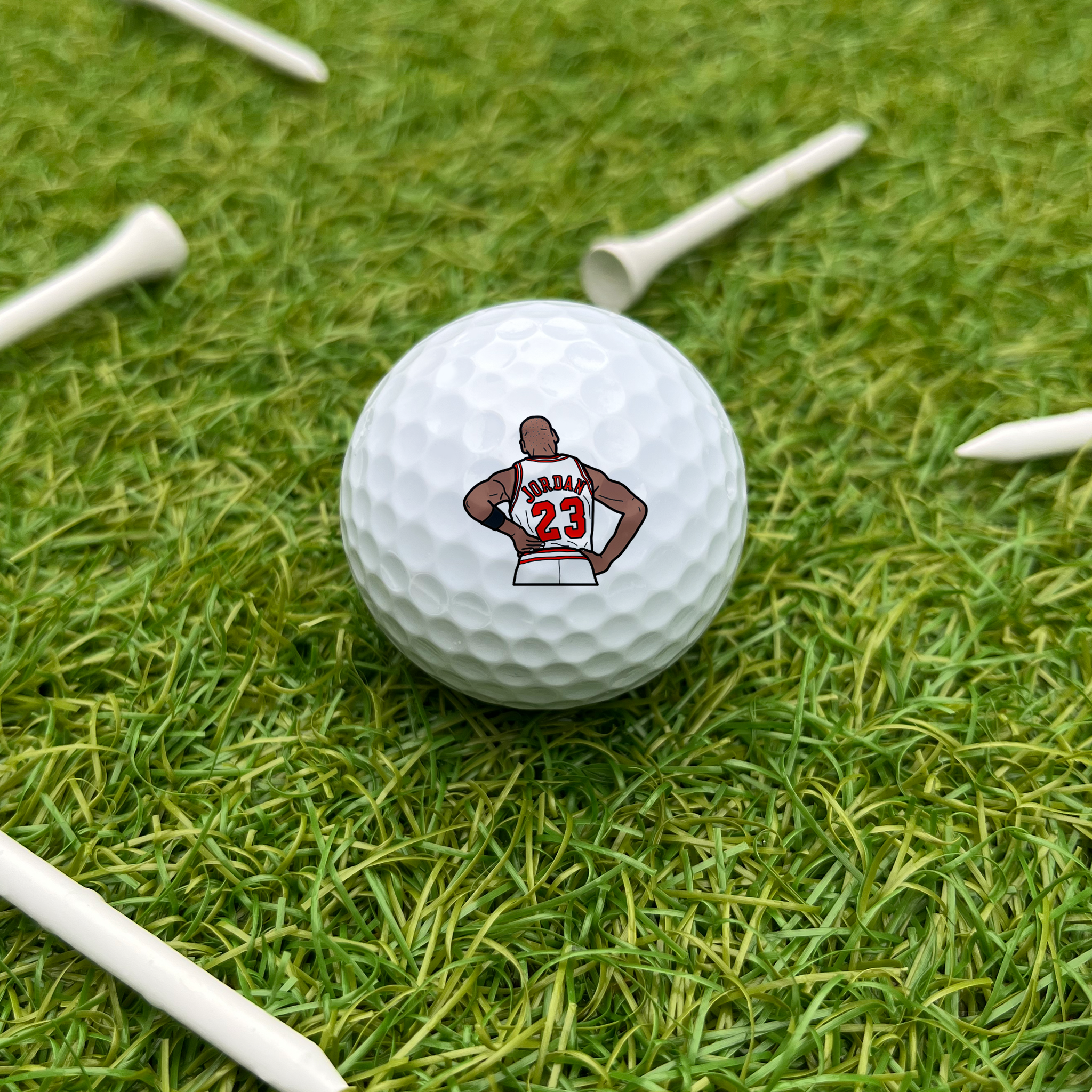 Michael Jordan Ball – Art For Golfers